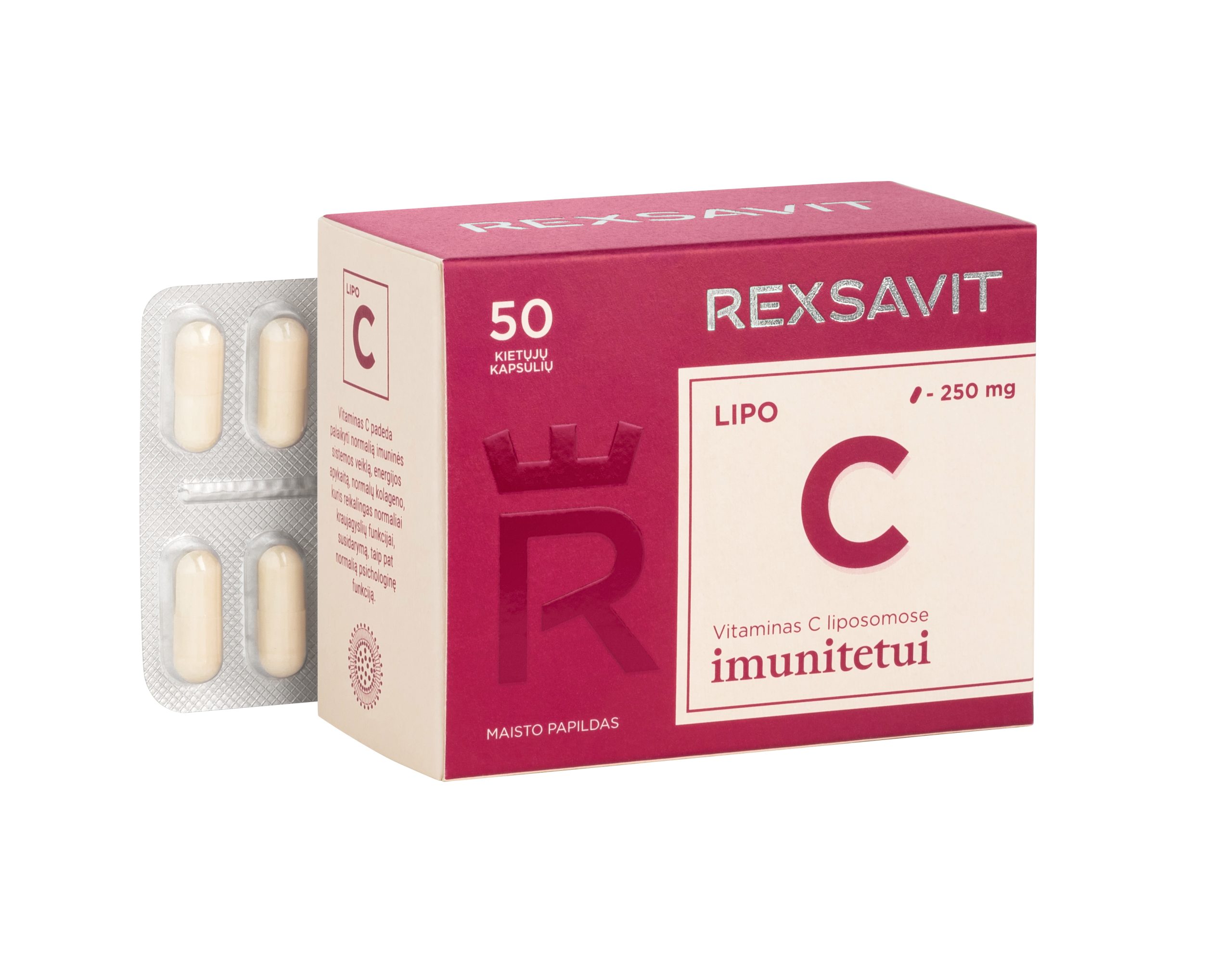 Rexsavit Lipo C - Farmacijos įmonė Lietuvoje Rexsan Pharmaceuticals